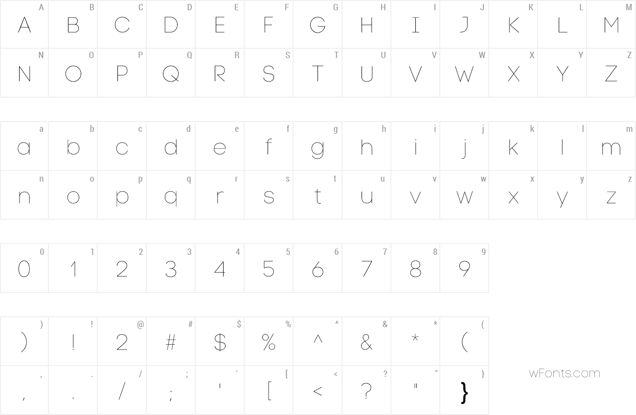 Code Pro Light LC Font | wfonts.com - download free