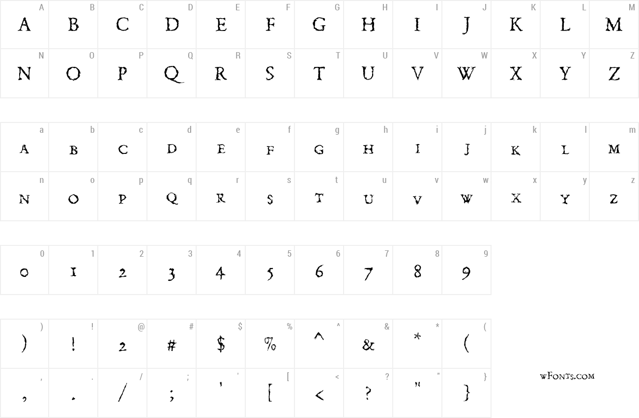 Index 29? Font | wfonts.com - download free