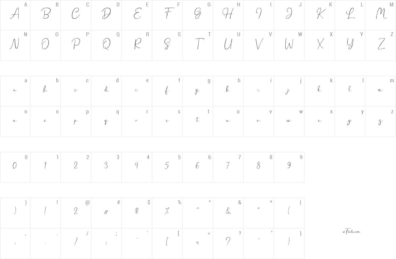 Hanston Font | wfonts.com - download free