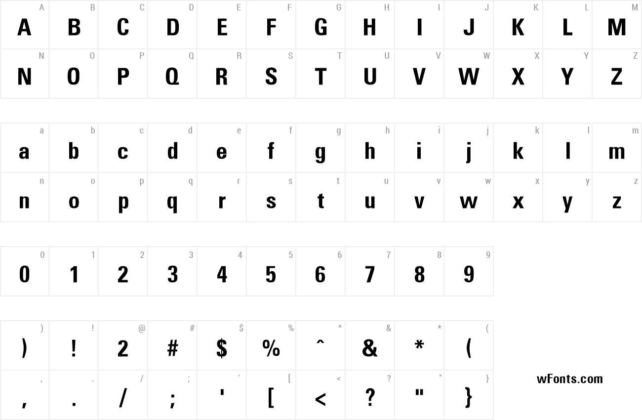 Download Free Font Uniform