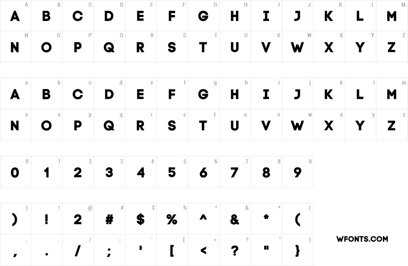 Code Pro Bold Font | wfonts.com - download free