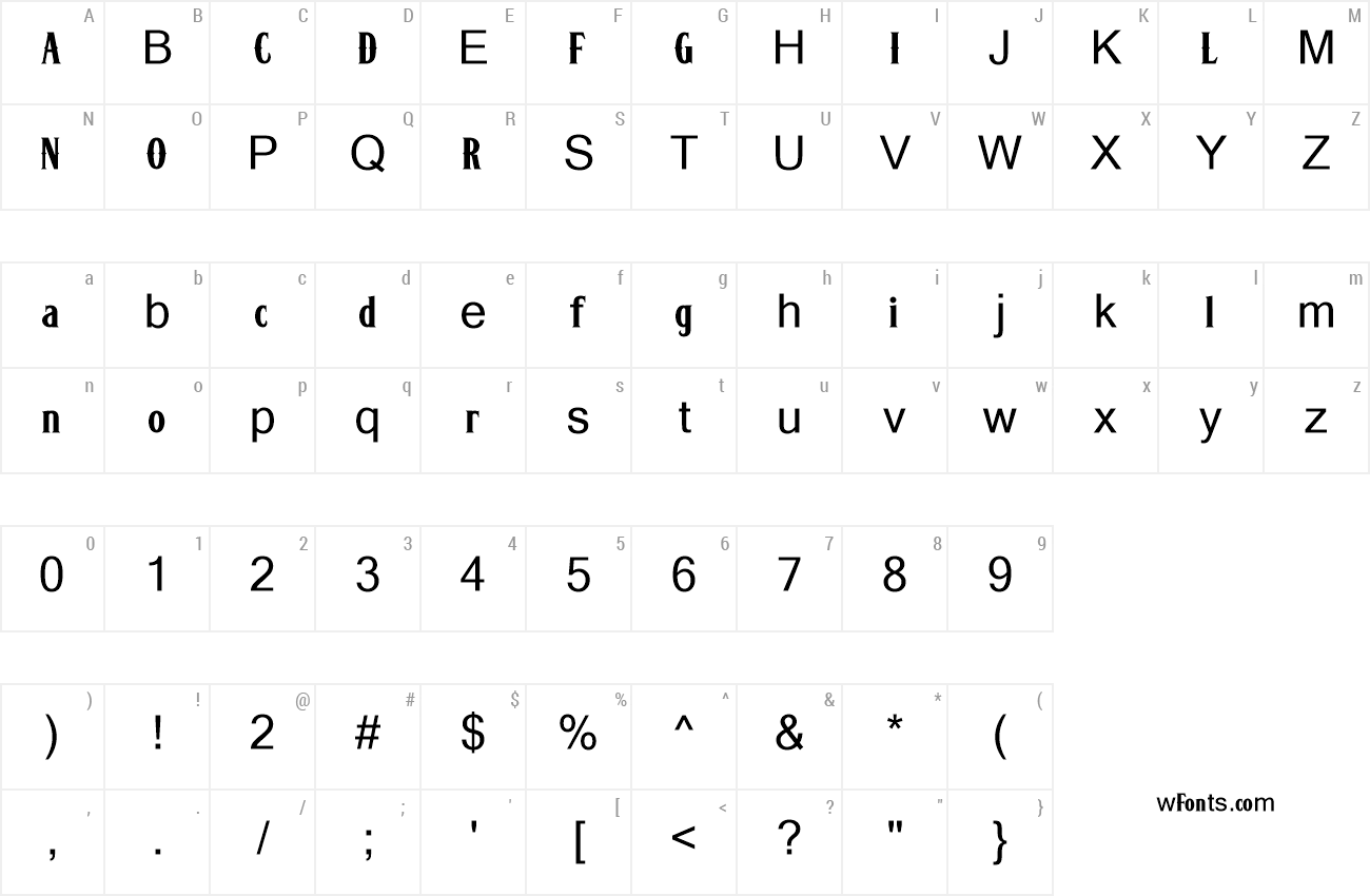 Carlingford Font | wfonts.com - download free