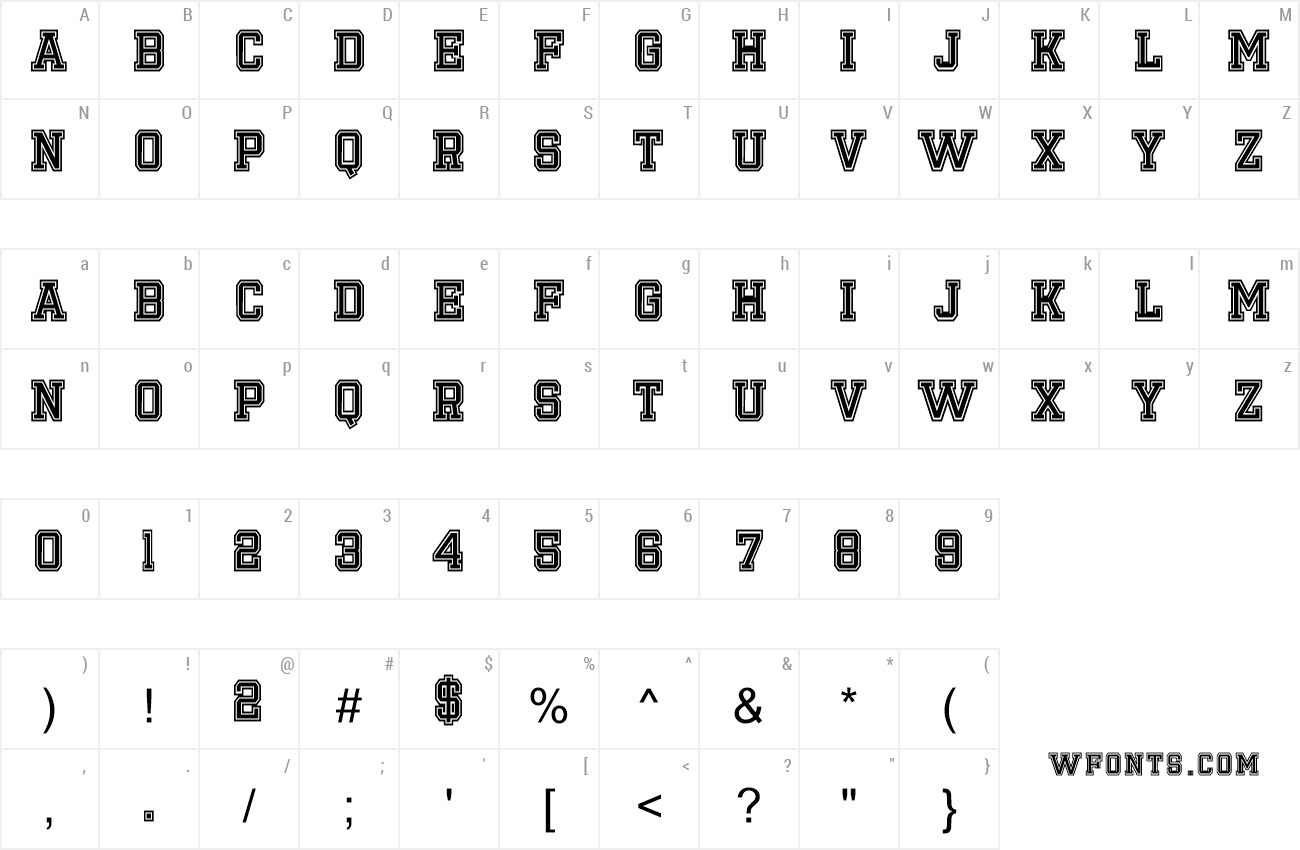 Emilio 20 Font | wfonts.com - download free