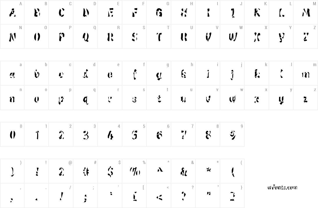 Download Free Font Trojan