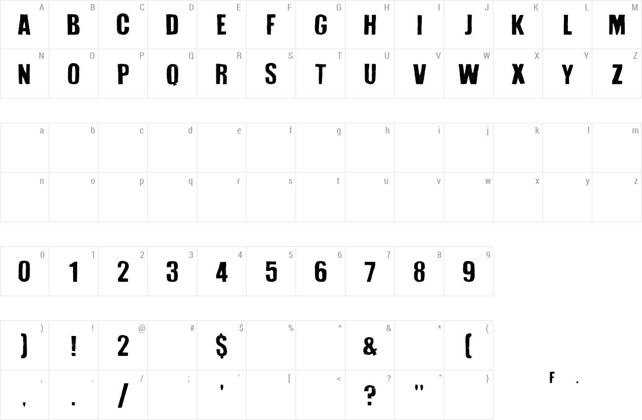 How To Disappear Font | wfonts.com - download free