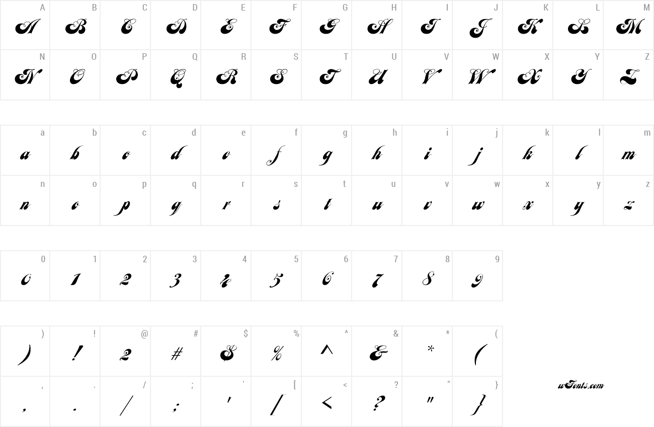 Julia Script Font | wfonts.com - download free