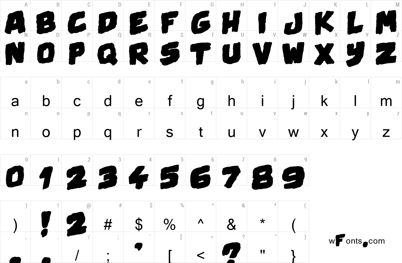 Swamp Black Font | wfonts.com - download free