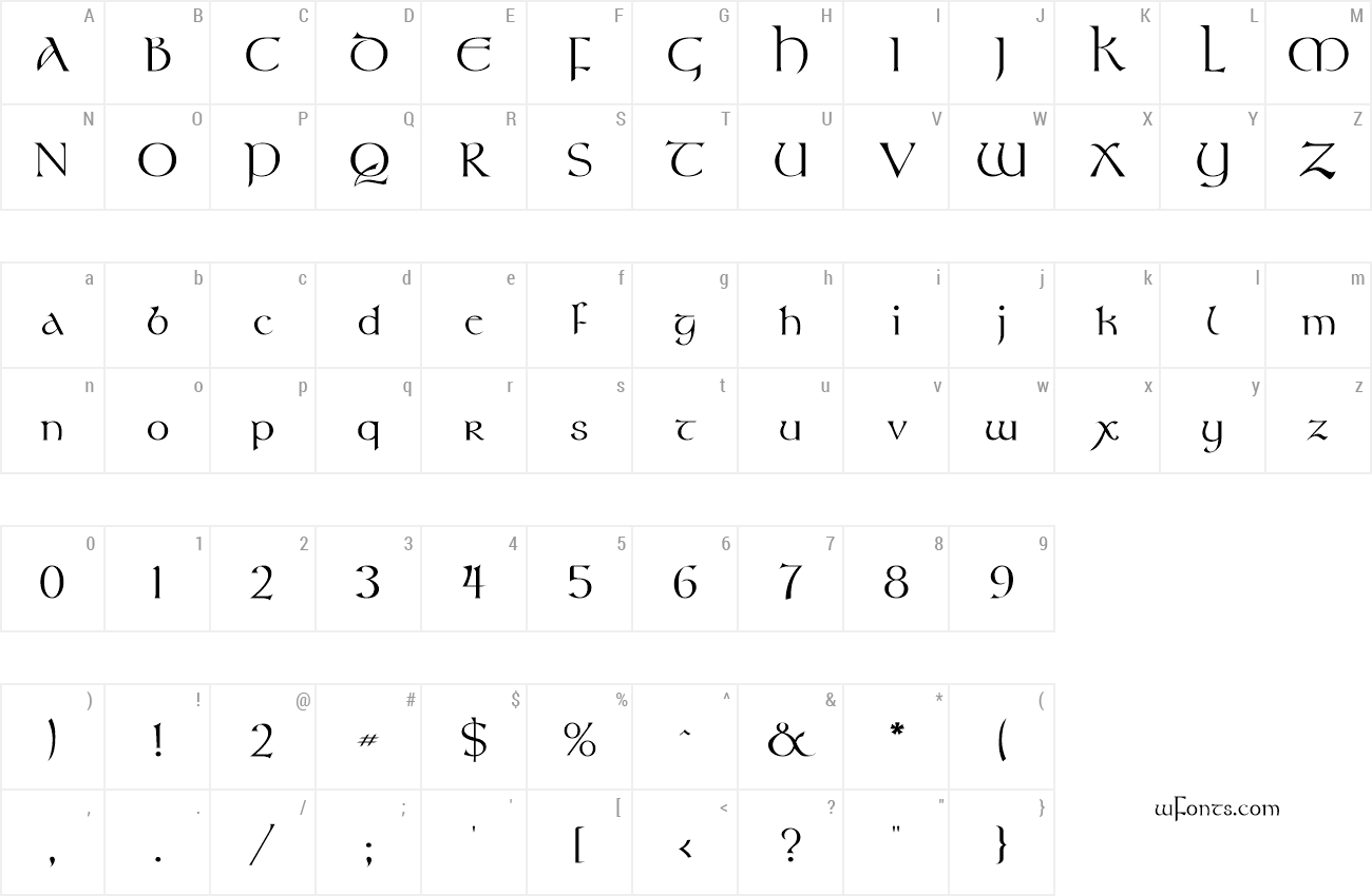 Download Free Font Tolkien