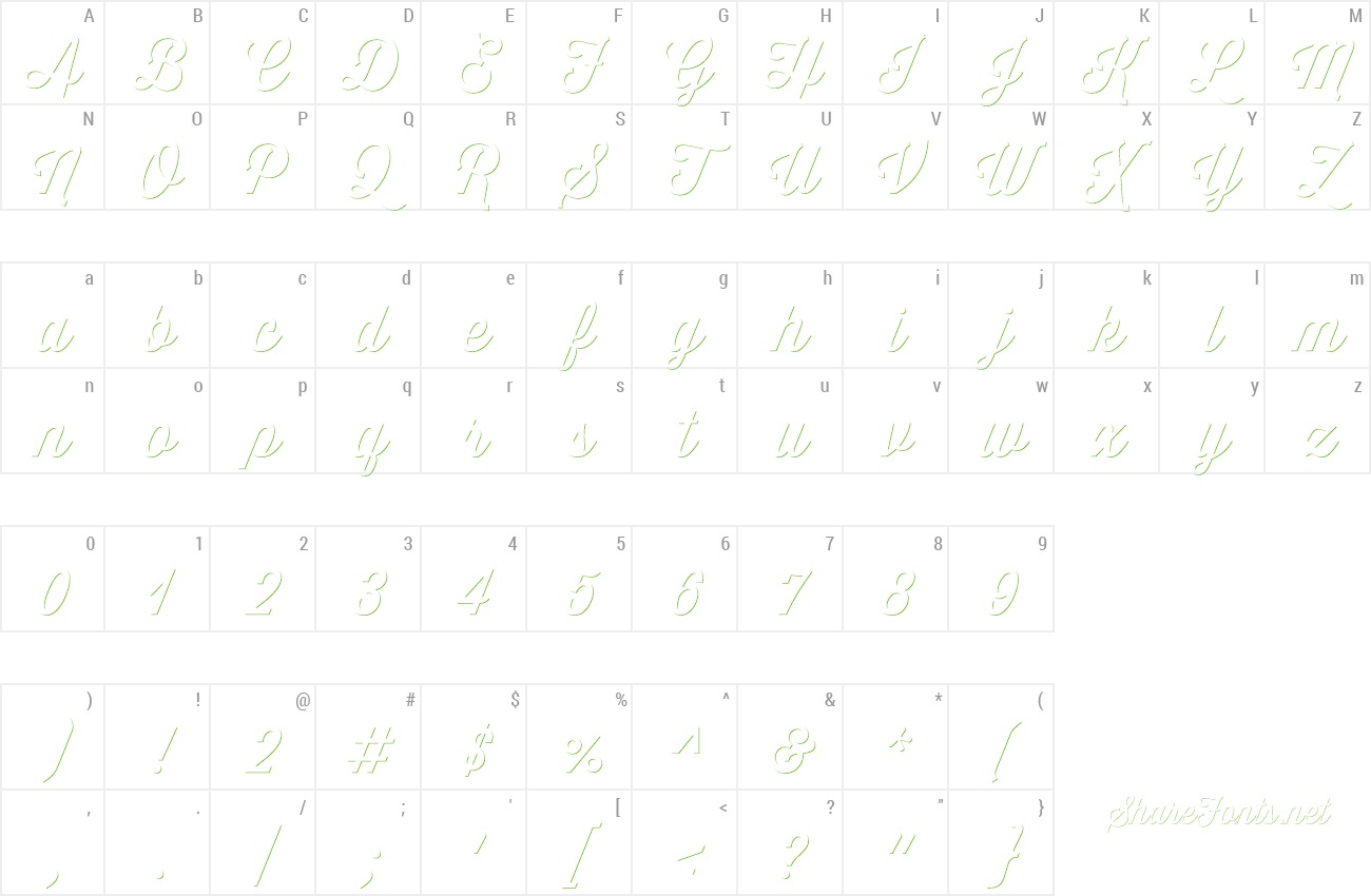 Thirsty Script Regular Shd Font | wfonts.com - download free Thirsty Script Regular Shd Font | wfonts.com - download free