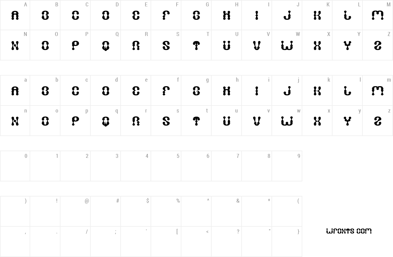 Water Drop Font | wfonts.com - download free