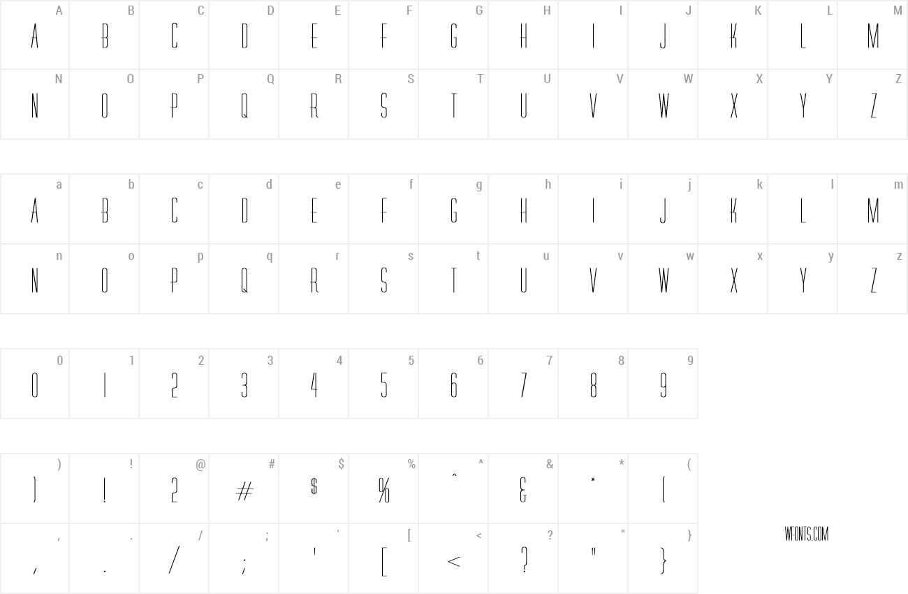 Download Free Font Sunset