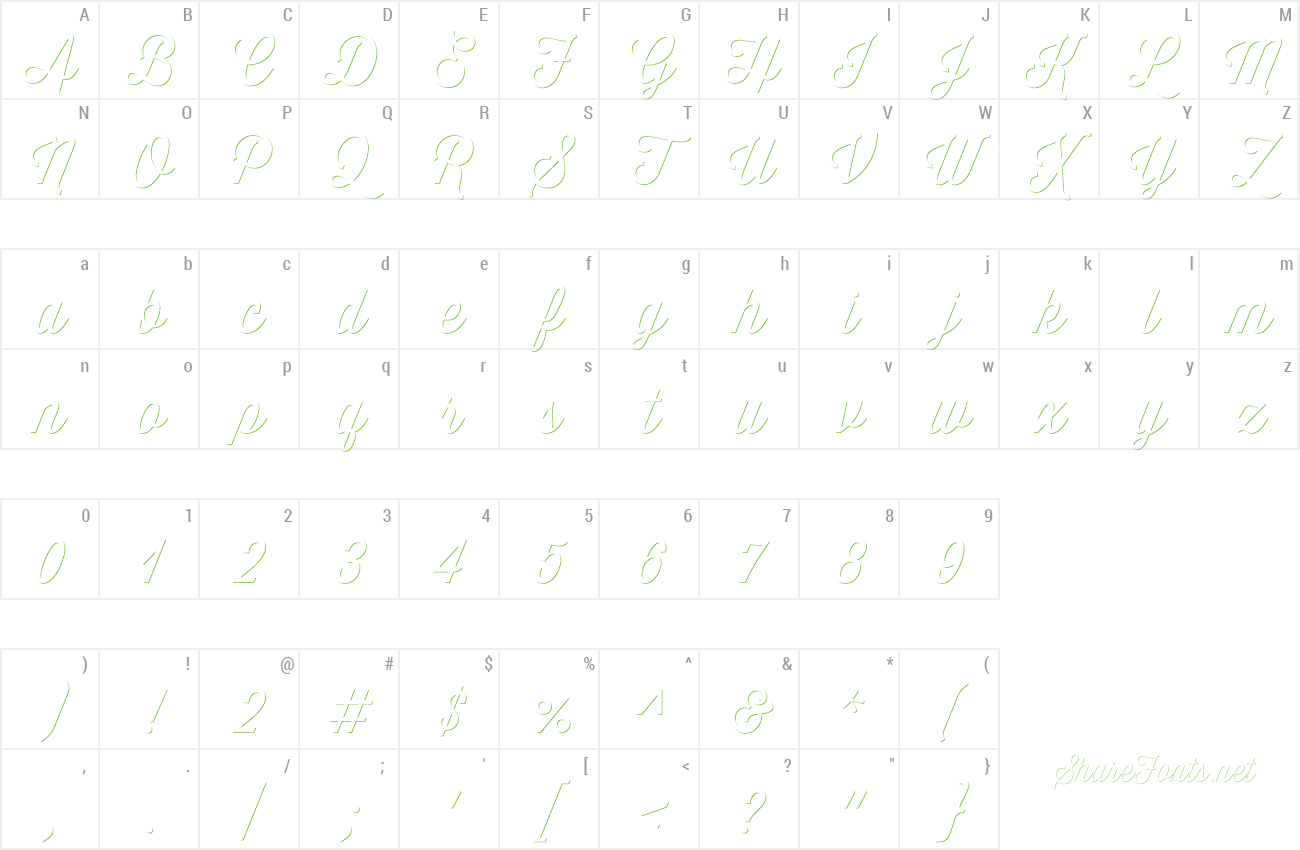 Thirsty Script Light Shd Font | wfonts.com - download free Thirsty Script Light Shd Font | wfonts.com - download free
