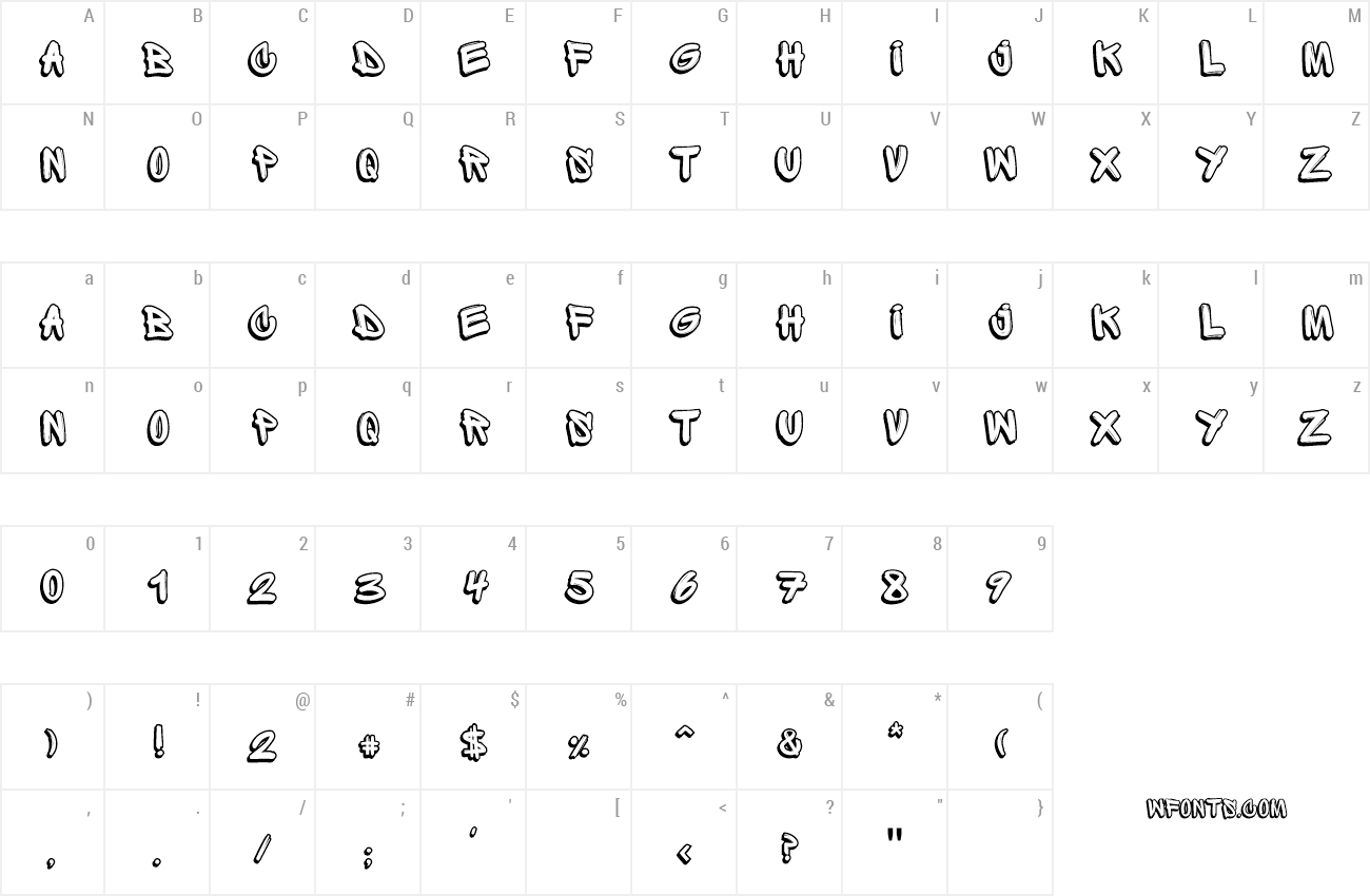 Sprite Graffiti Font | wfonts.com - download free