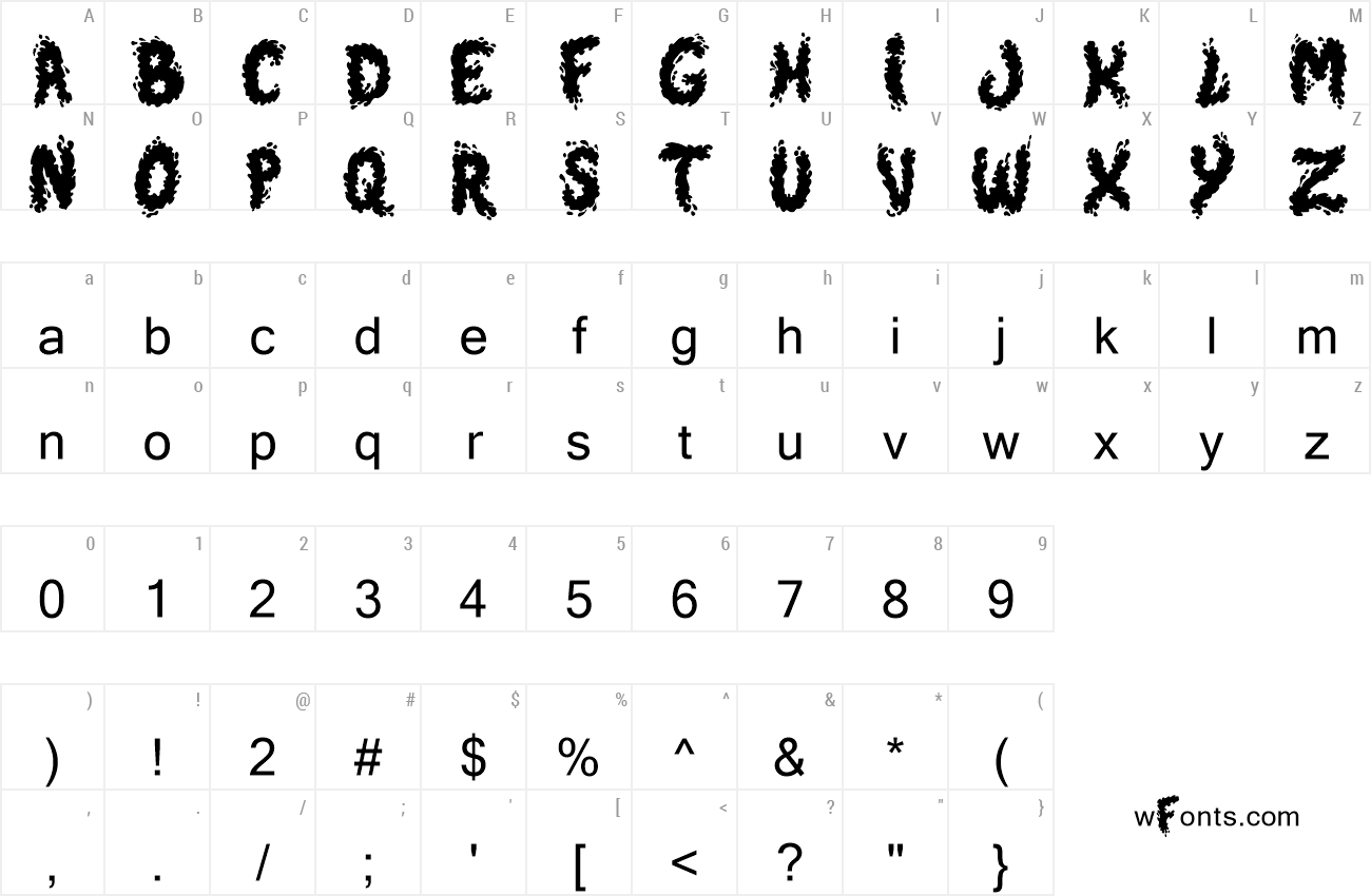 Download Free Font Splash