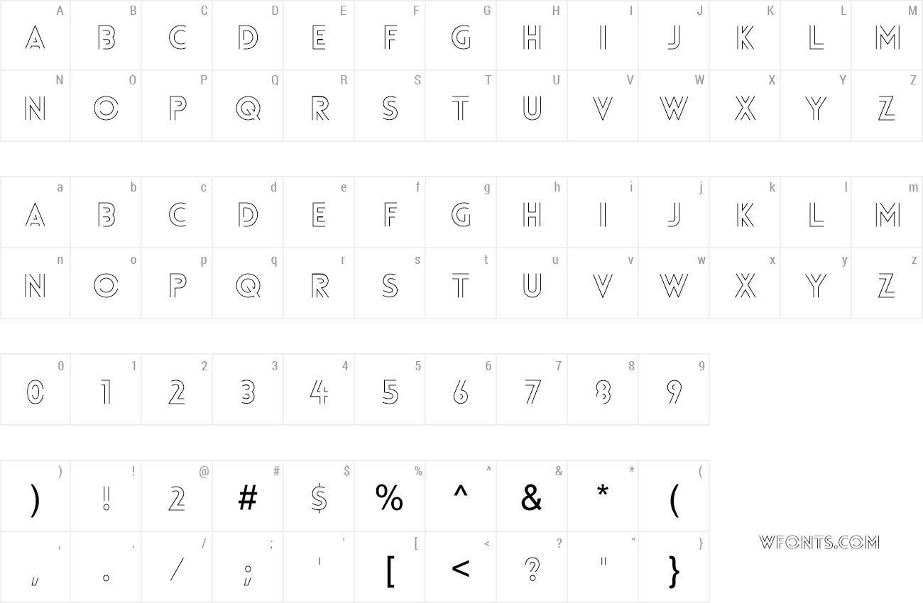 Lovelo Font | wfonts.com - download free