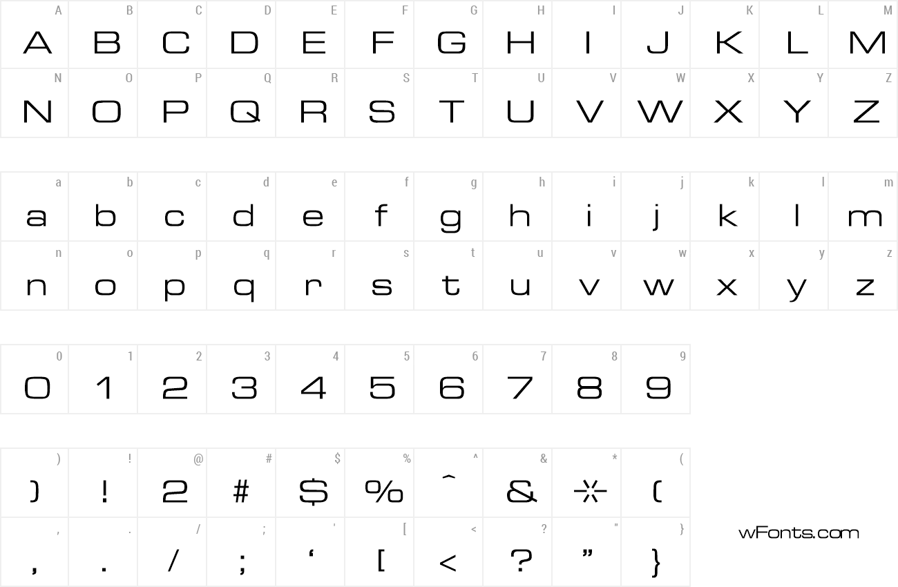 Microgram DB Font | wfonts.com - download free