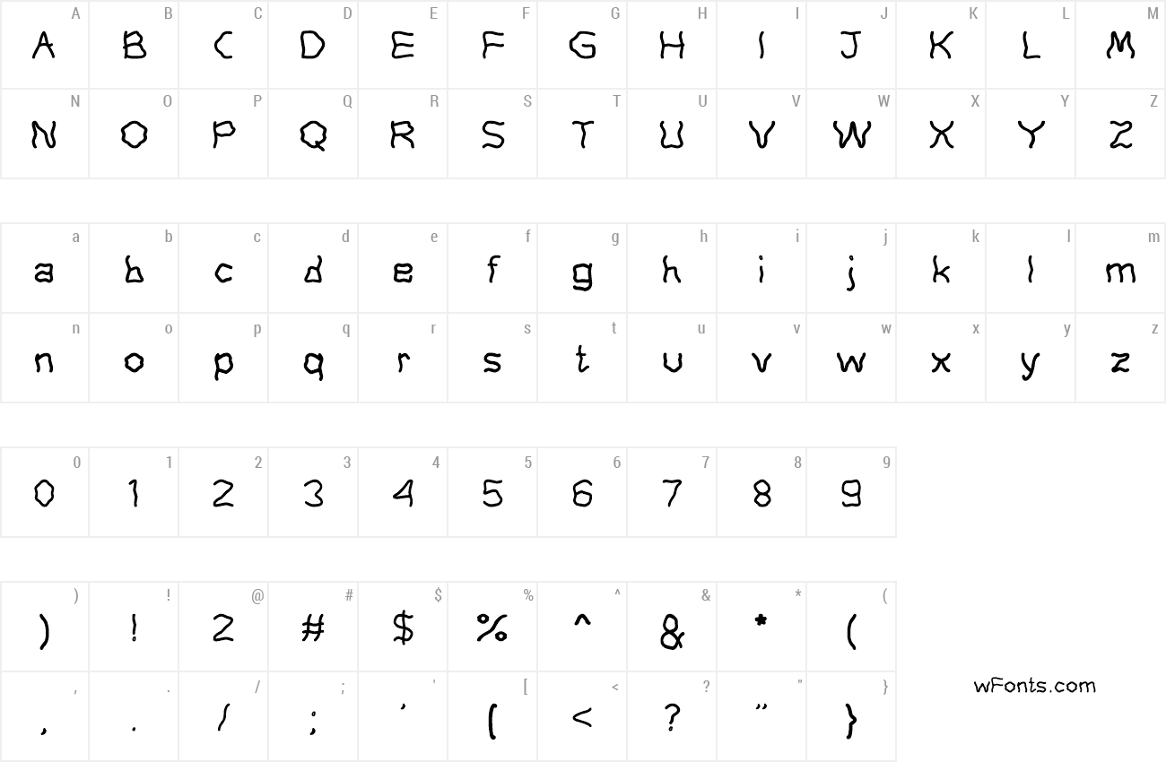 stretchy rubber Font | wfonts.com - download free