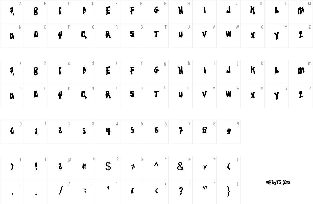 Download Free Font Earthquake