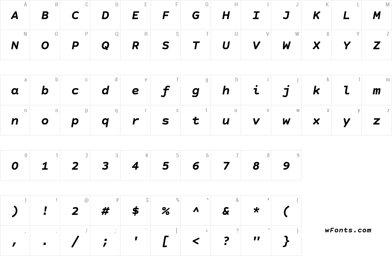 Courier Prime Font | wfonts.com - download free