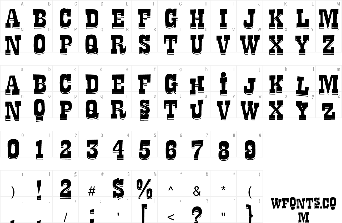 La Tequila Font | wfonts.com - download free