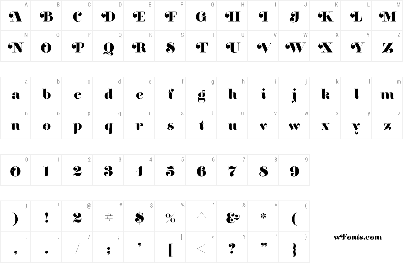 Reina 36 Standard Font | wfonts.com - download free