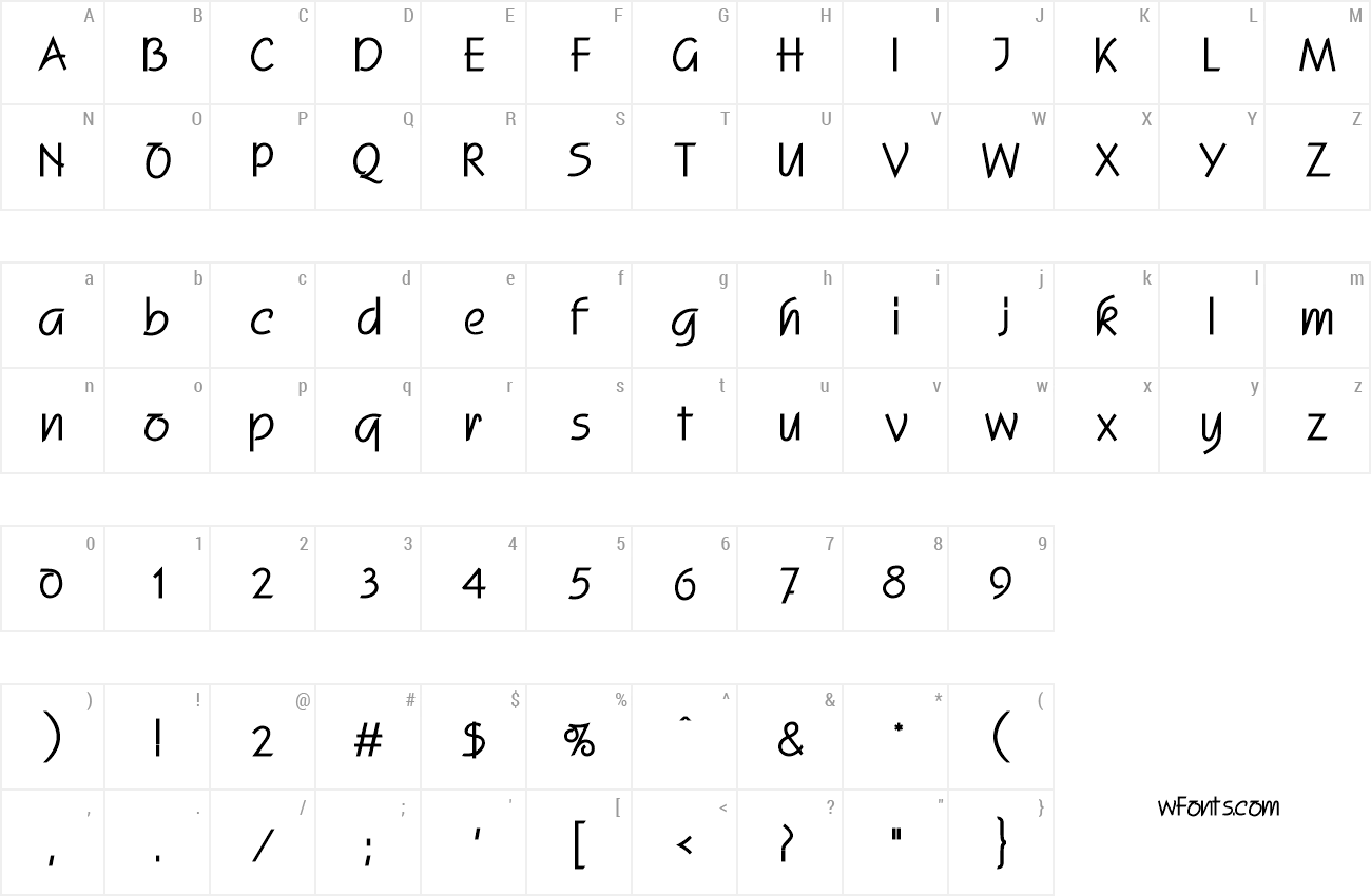 Download Free Font Scroll