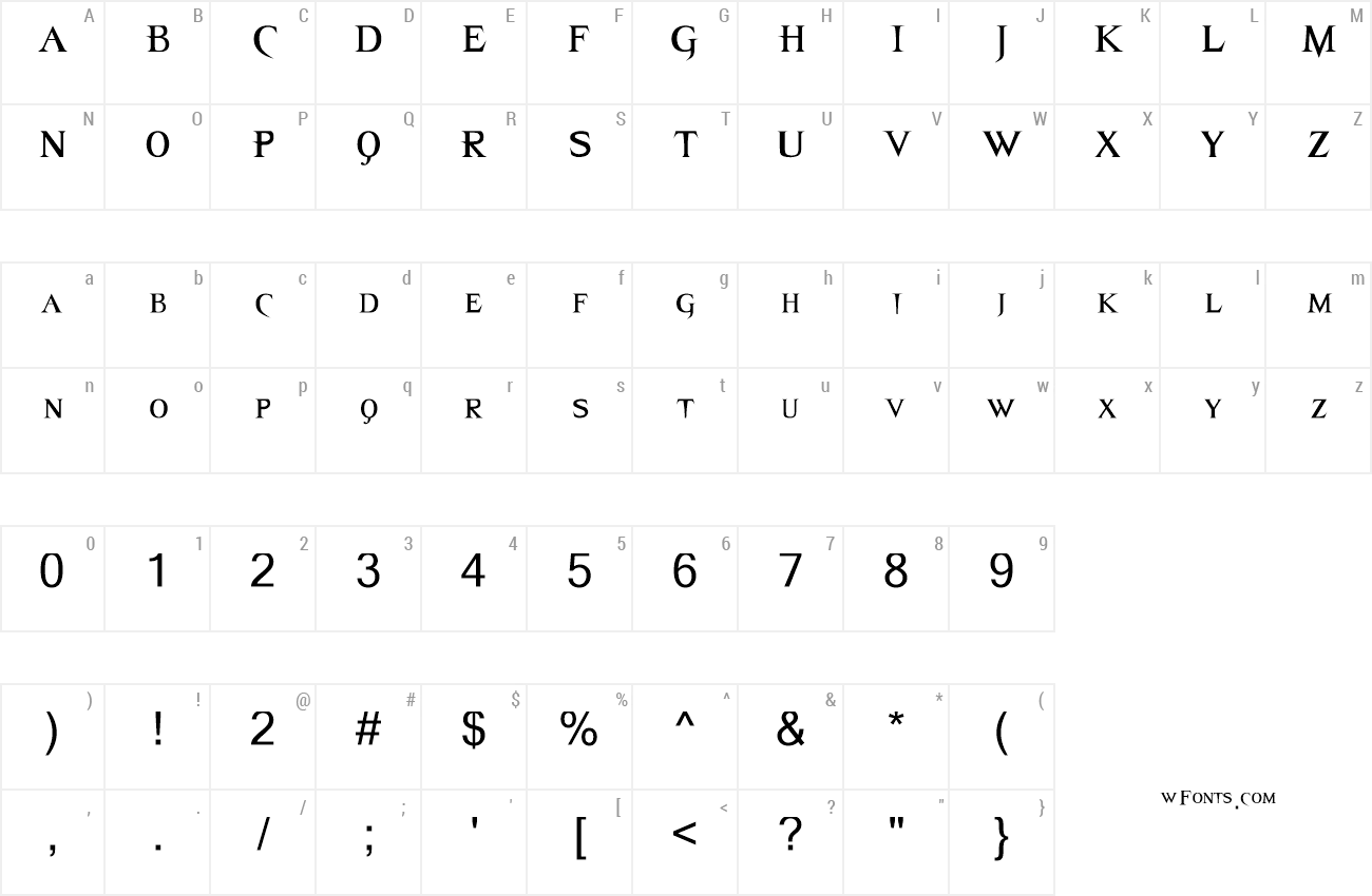 Van Helsing Font | wfonts.com - download free