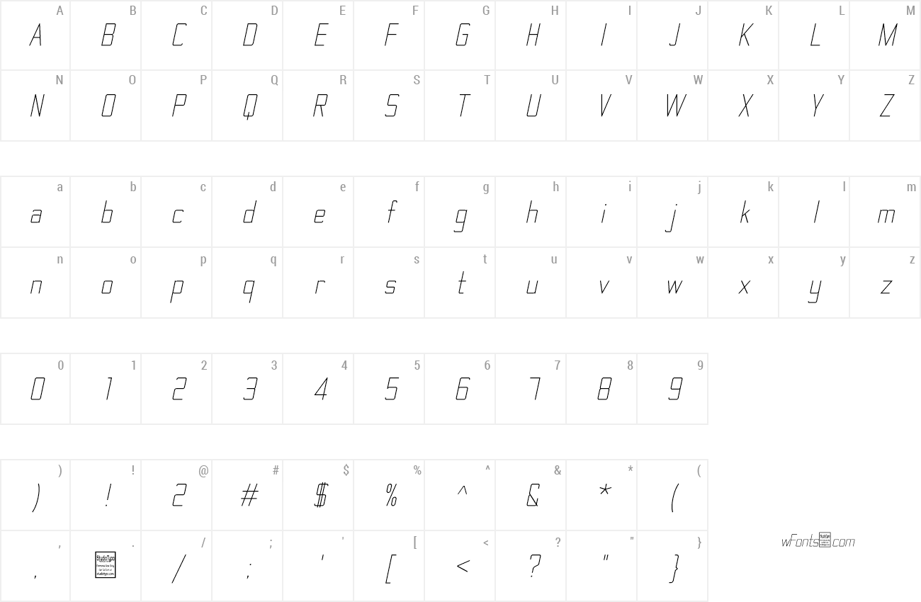 The Matic Font | wfonts.com - download free