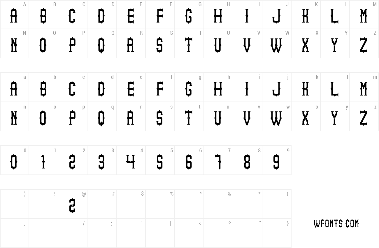 Sheriff Of South St Font | wfonts.com - download free