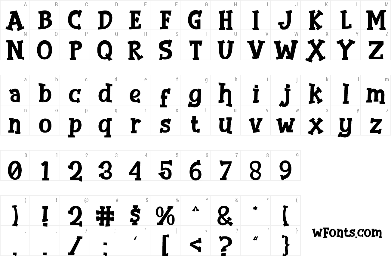 The Bomb Font | wfonts.com - download free