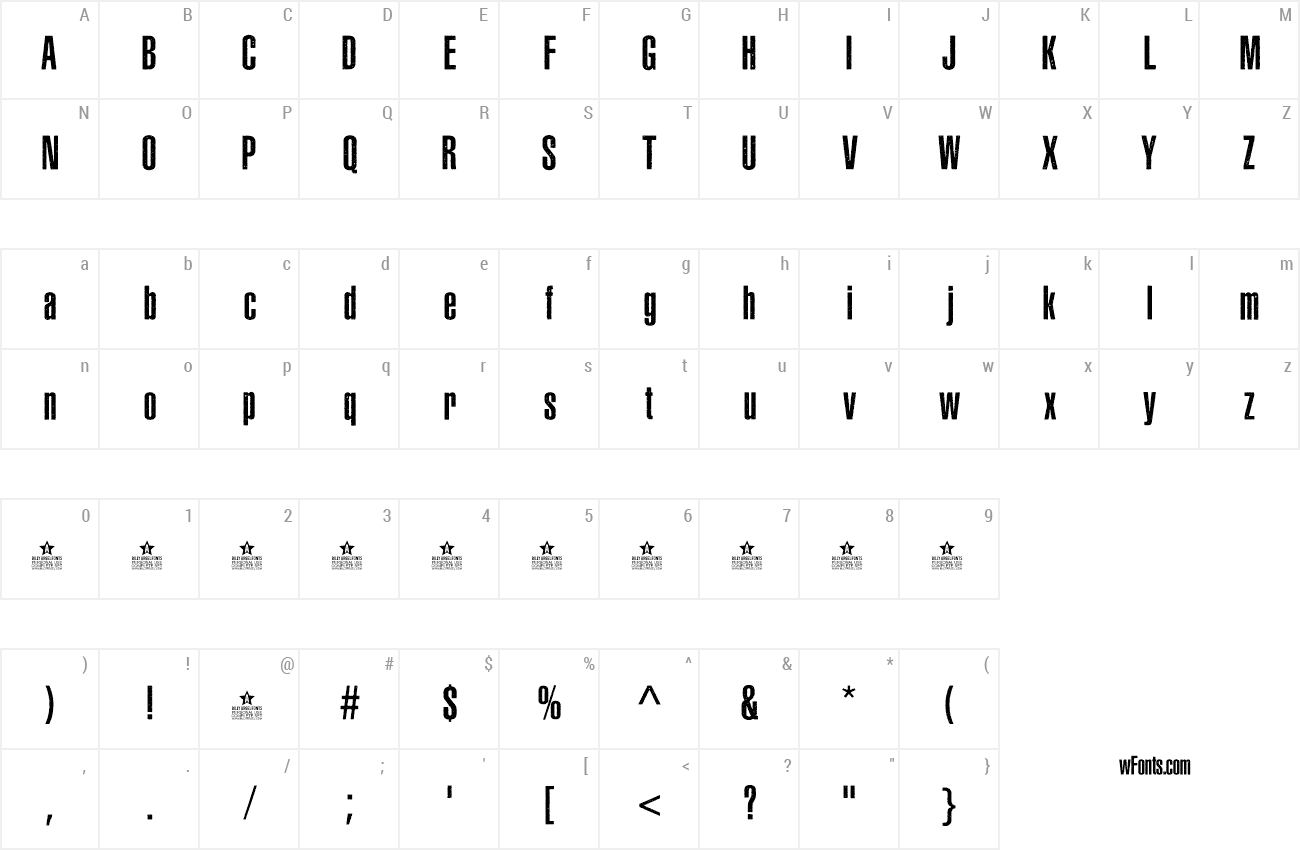 Asphaltic Grain Font | wfonts.com - download free