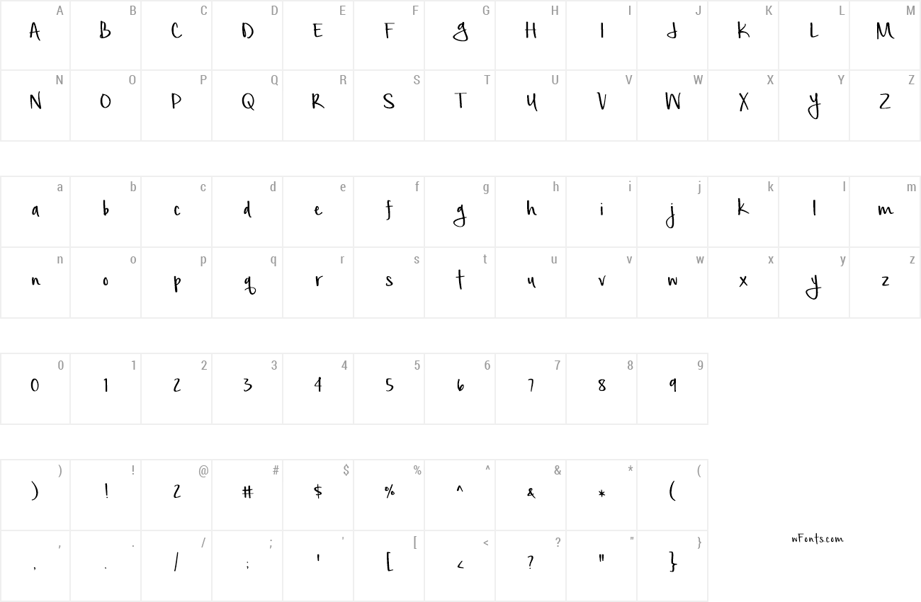 Simple Joys Font | wfonts.com - download free