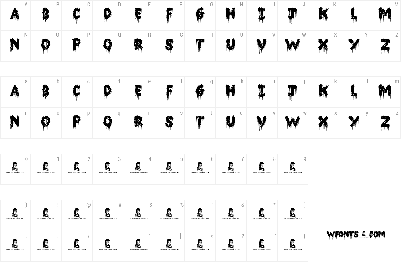 Barn House Font | wfonts.com - download free