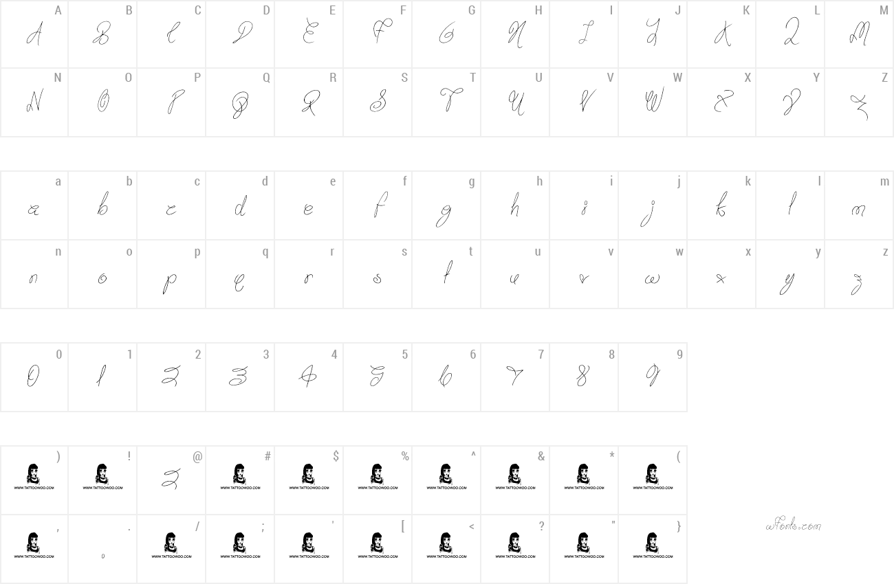 Truly Yours Font | wfonts.com - download free