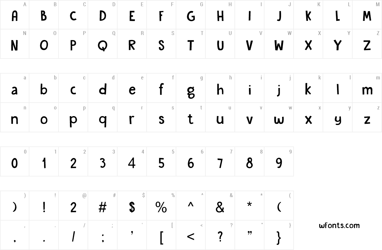 DK Garden Gnome Font | wfonts.com - download free