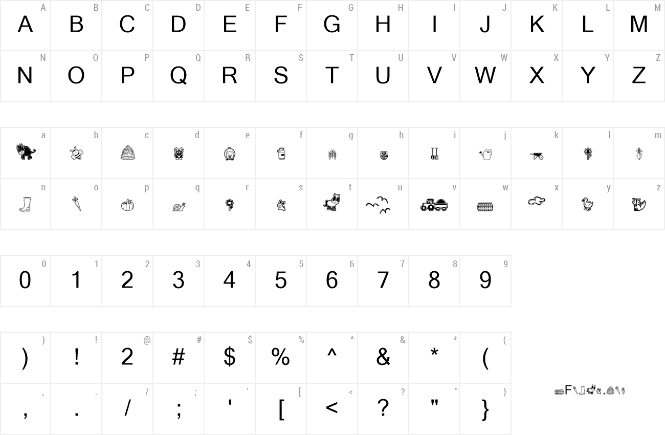 Nice Picture Font | wfonts.com - download free