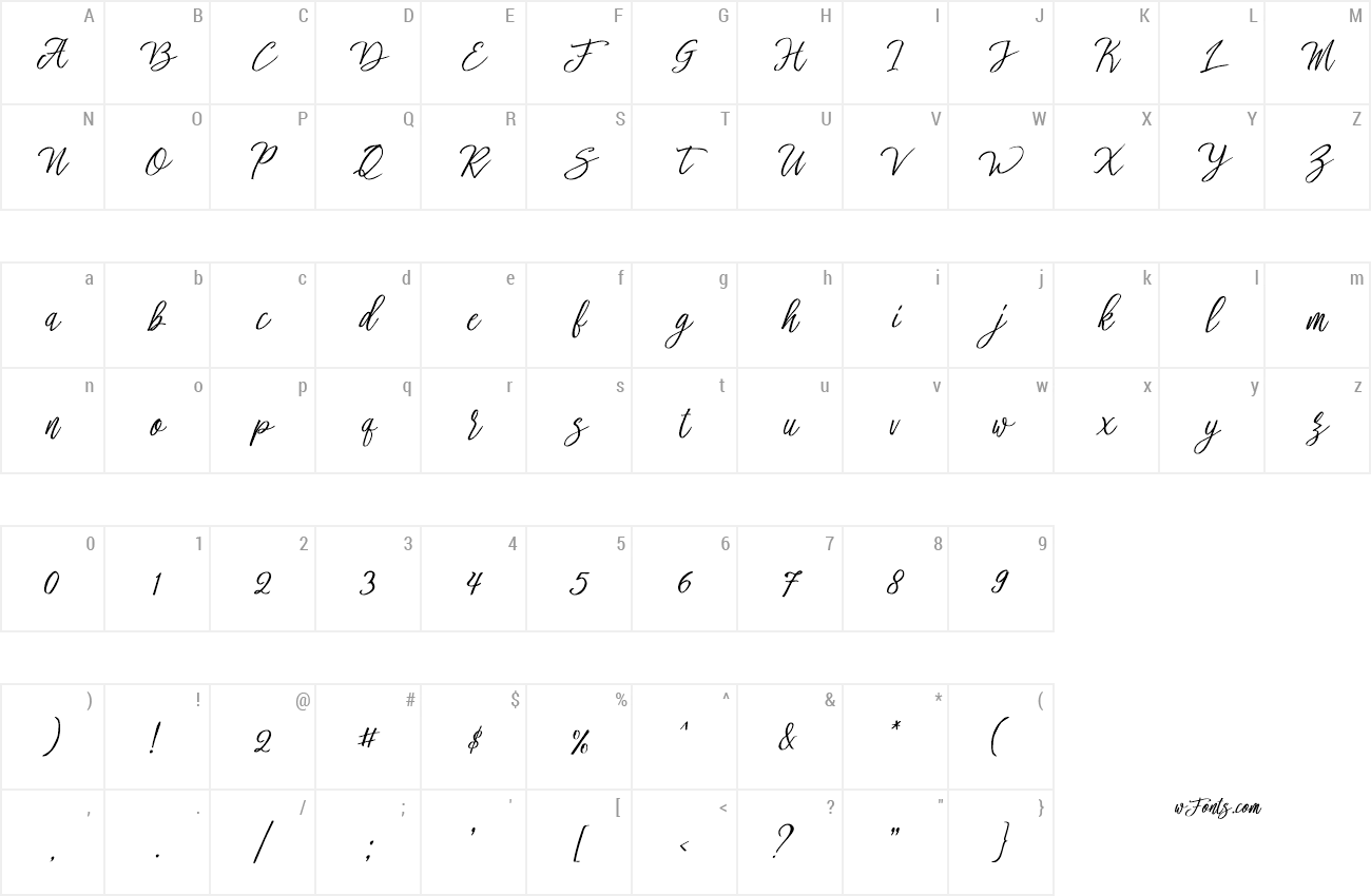 Stefhanie Typeface Font | wfonts.com - download free