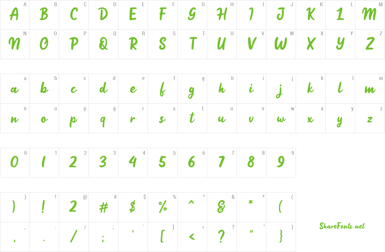 Jelly Bean Script Font | wfonts.com - download free