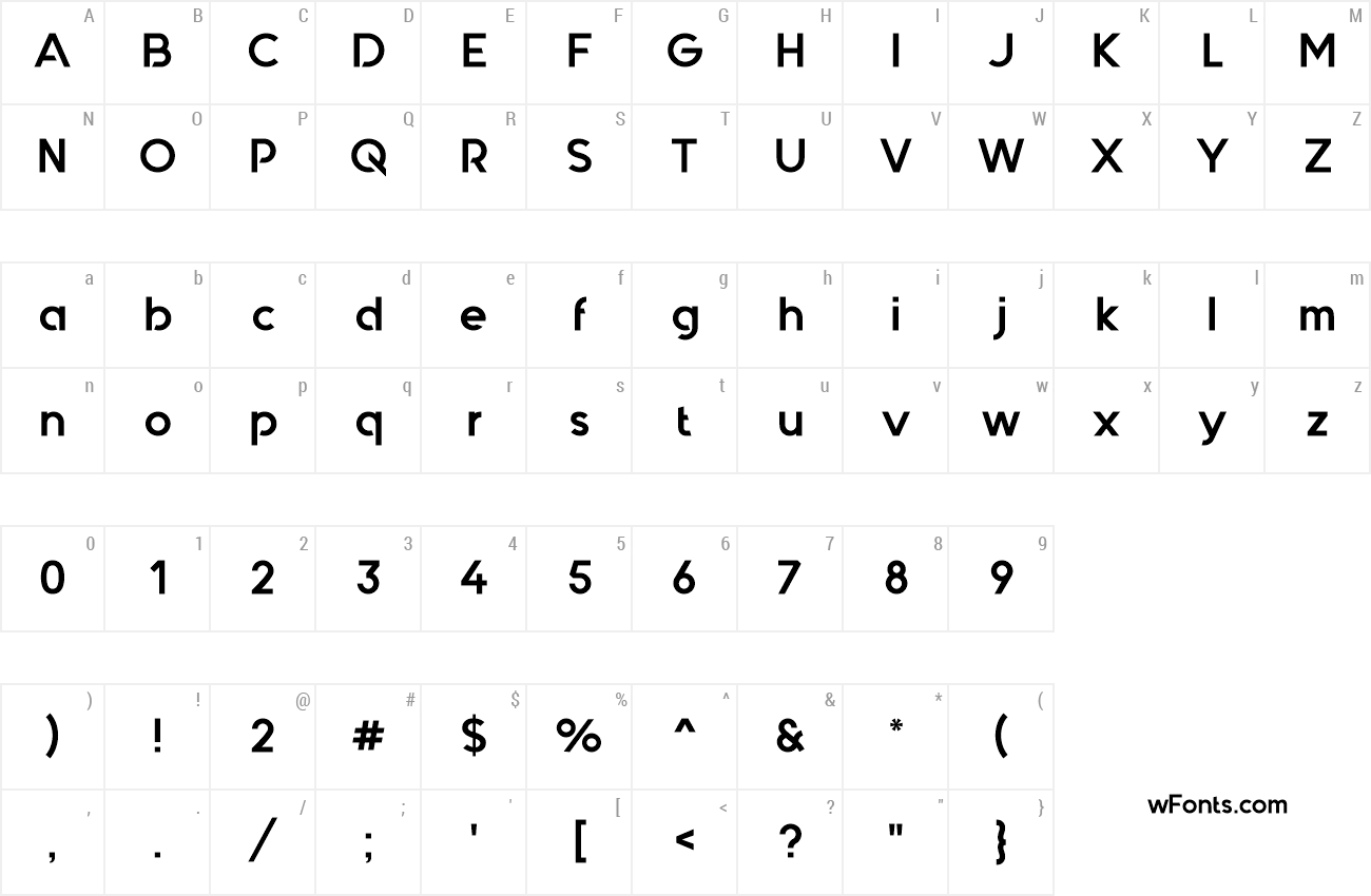 Quantify Font | wfonts.com - download free