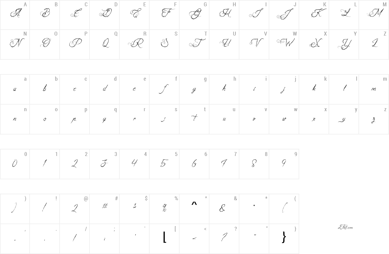 The Fabulous Orchestra Font | wfonts.com - download free