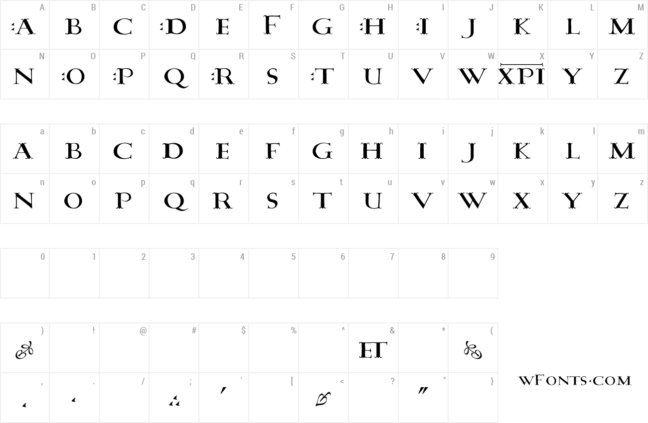 Damasus LDR Font | wfonts.com - download free