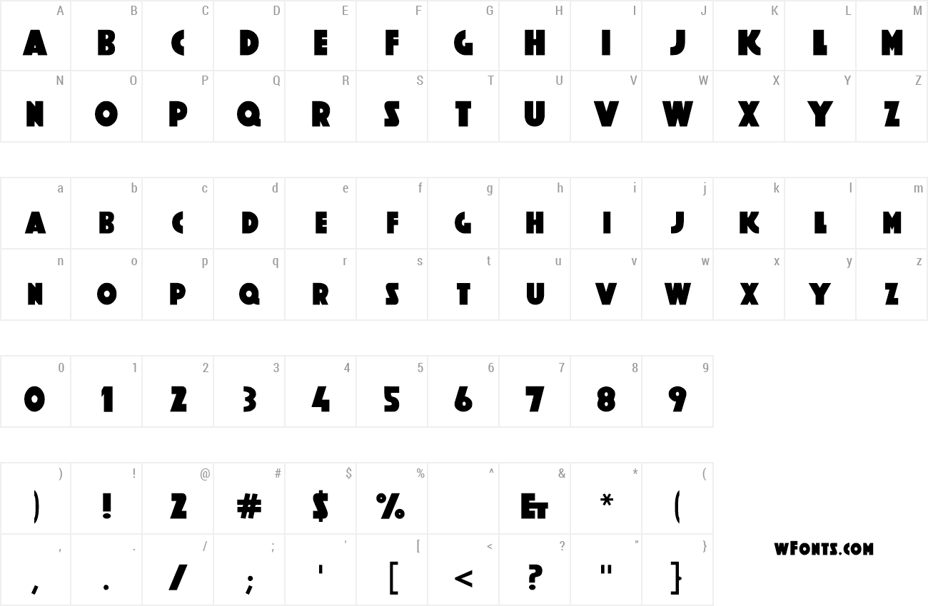 Aenigma LDR Font | wfonts.com - download free
