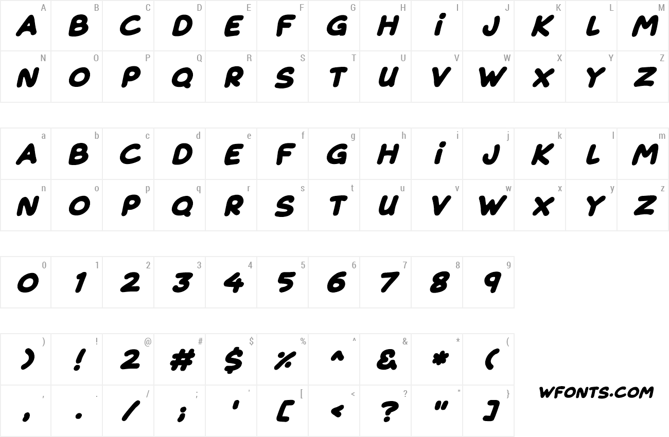 Magical Markers Font | wfonts.com - download free