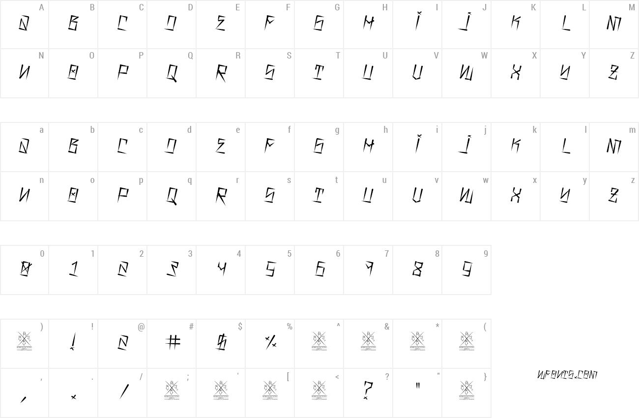 Barrio Rifa Font | wfonts.com - download free