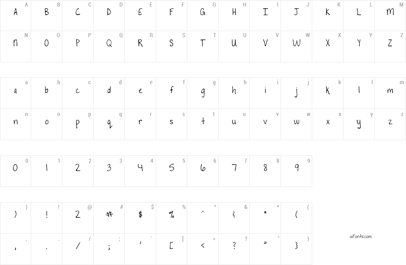 To The Point Font | wfonts.com - download free