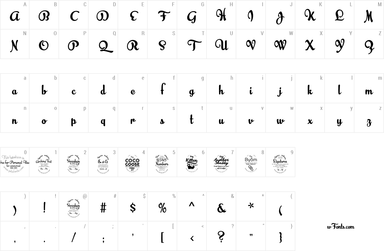 Banana Yeti Font | wfonts.com - download free