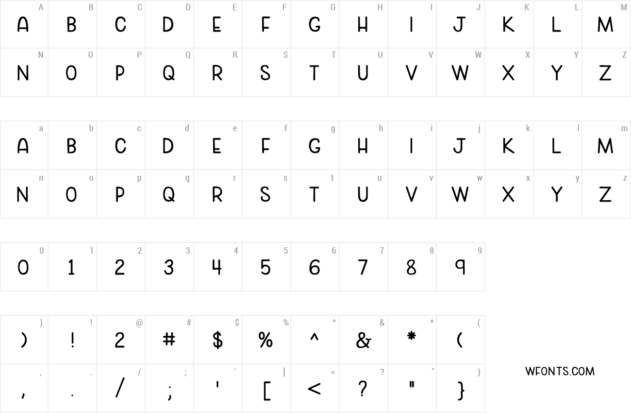 Cozy Caps Font | wfonts.com - download free