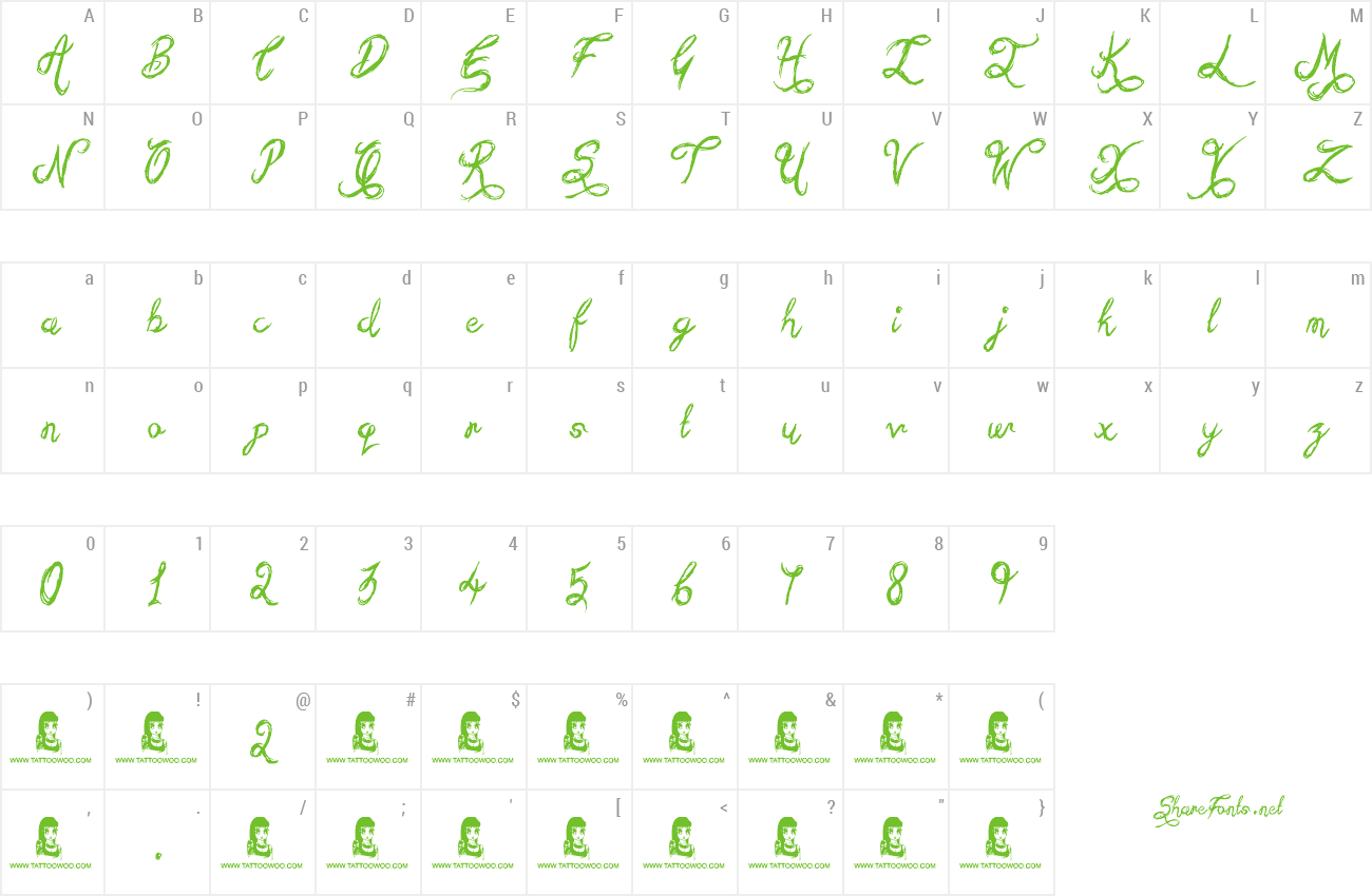 Sketchy Script Font | wfonts.com - download free