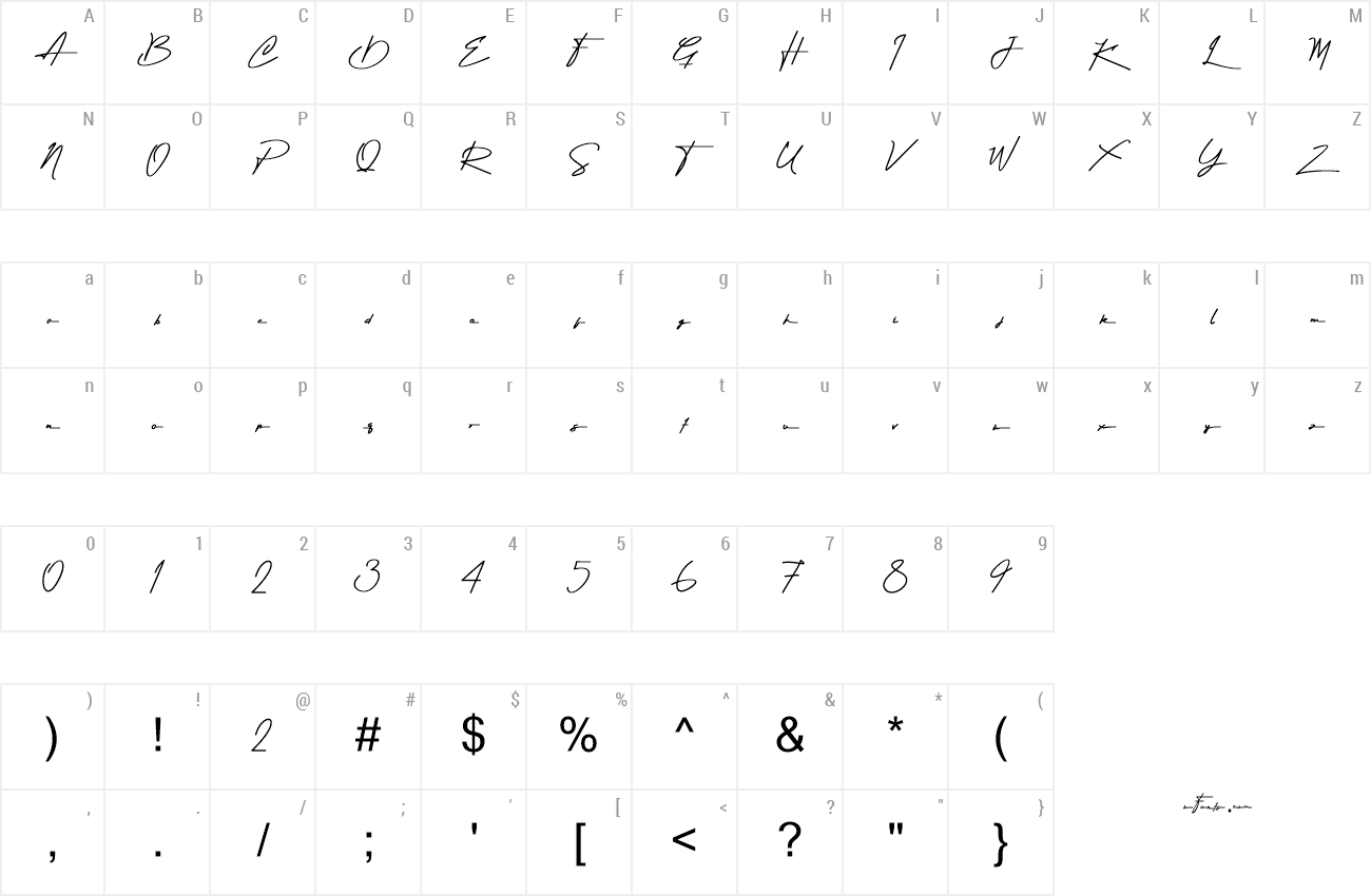 Attention Script Font | wfonts.com - download free