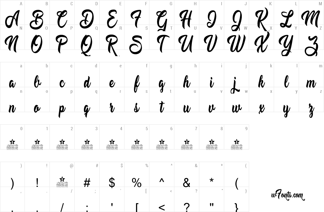 Mustard Font | wfonts.com - download free